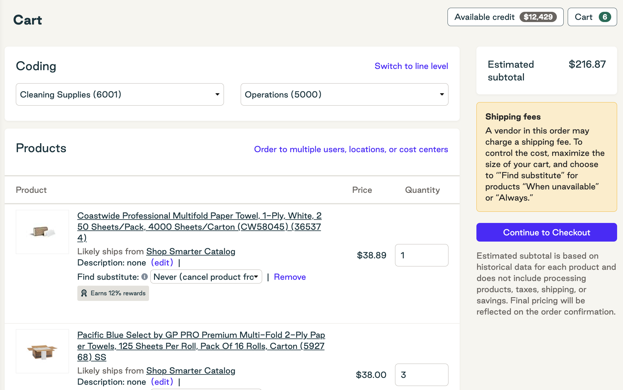 Placing an Order – Order.co